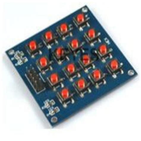 4x4 push buton keypad