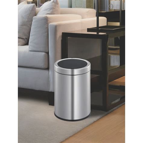 Buy OBSESSIONS Stainless Steel Smart Sensor Dustbin With Lid Litre Metallic Online
