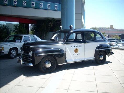 San Diego Police Museum Online Historic Fleet Cars Ford Police