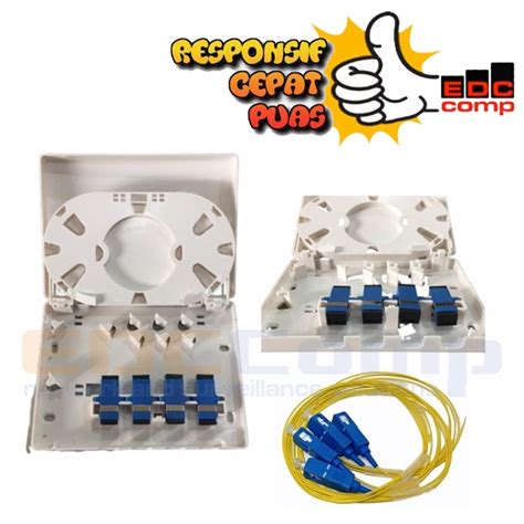 Jual Fiber Optic 4 Core Roset Kosonganroset Fo 4 Coreftth Roset Kecil