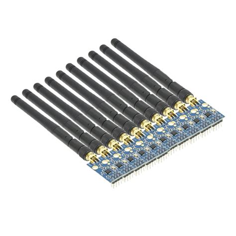 New 10pcs Cc1101 433mhz Wireless Module With Sma Antenna Transceiver