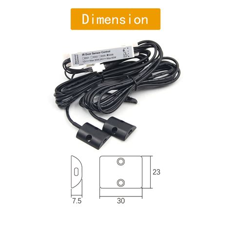 Light Sensor Switch Led Cabinet Double Door Smart Ir Sensor Switch Led