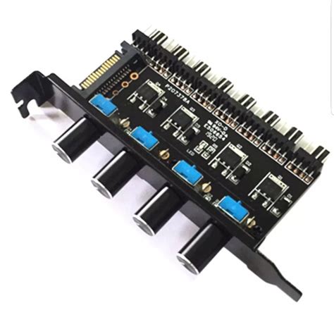 Jual Splitter Fan 4 Pin Pwm 8 Way With Sata Power Slot Pci 4 Pin Fan Case Shopee Indonesia