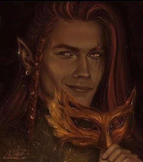Tamlin And Lucien With Masks Fanart Racotar