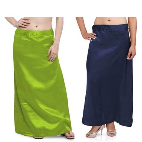 Womens Satin Petticoat Saree Satin Underskirt Sari Satin Etsy
