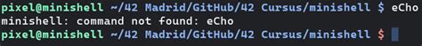 Github Madebypixel Minishell Madrid As Beautiful As A Shell