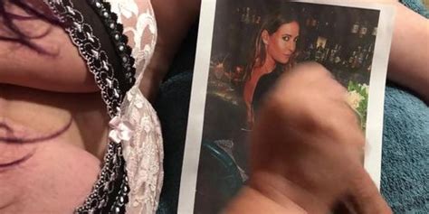 The Wife Stroking My Hard Dick To Cum Tribute Lisa Snowdon