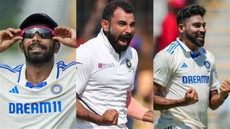 India Vs Bangladesh Jasprit Bumrah Mohammed Shami Mohammed Siraj