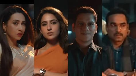 Murder Mubarak Teaser Sara Ali Khan Vijay Varma Karisma Kapoor
