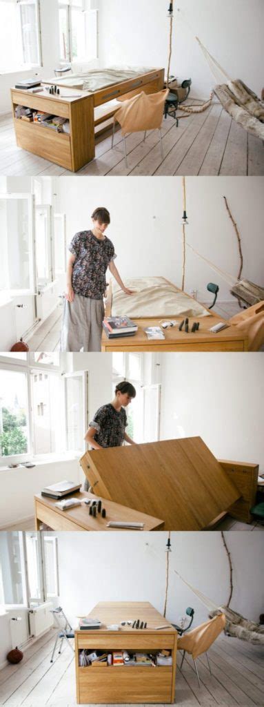 Bed Desk Combos Save Space And Add Interest To Small Rooms