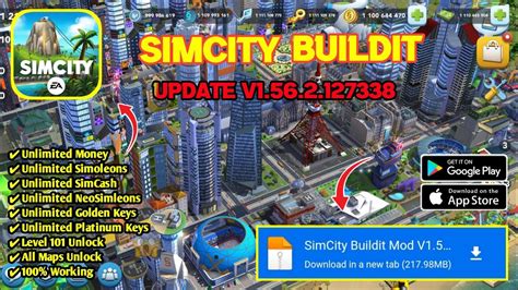 Simcity Buildit Mod Apk V1 56 2 Terbaru 2024 YouTube