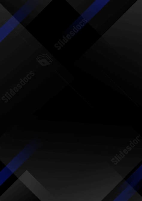 Geometric Design In Blue And Gray With Modern Touch Page Border