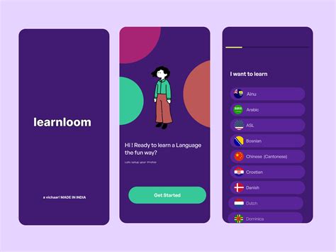 language learning app 😎🤗 by shivangi pathak on dribbble