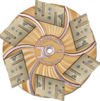 Pearl Abrasive Hexpin Floor Preparation System Superclutch W15 Inch