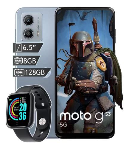 Celular Moto G53 5g Dual Sim 128gb 8gb Ram Kit Meses Sin Interés