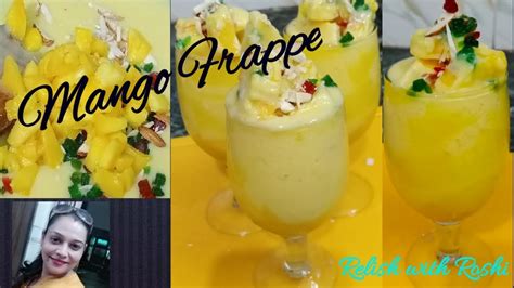 Mango Frappe Recipe Newbritawaterchiller