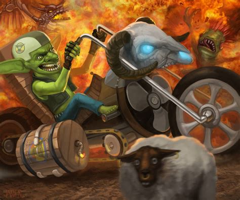 Goblin Chopper By Recluseartist On Deviantart