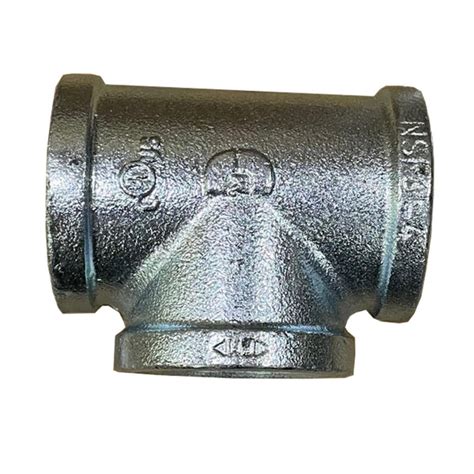 Bmi 2 Inch Npt Galvanized Straight Tee 150 Ulfm