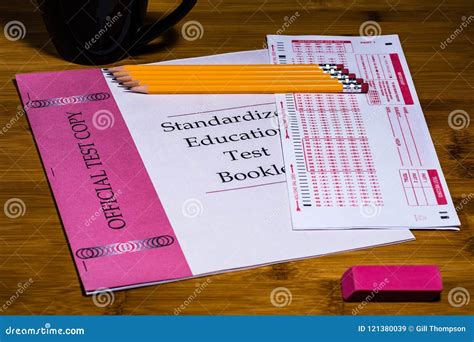 Standardized Testing In Educational Settings Stock Image Image Of
