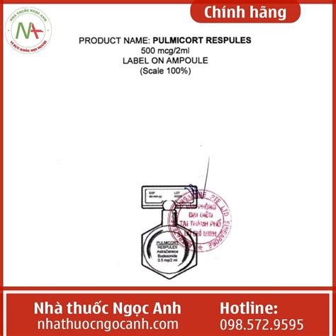 Thuốc Pulmicort Respules 500mcg 2ml Giá Bao Nhiêu Mua ở đâu