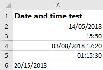 Excel Course Date Functions