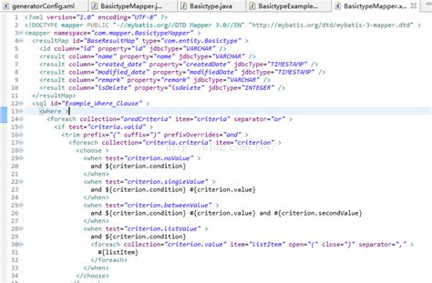 【mybatis进阶】 Generator自动生成代码java Generator指定表生成代码 Csdn博客