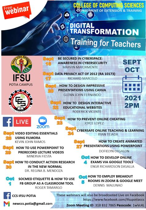 Ccs Ifsu Potia Posts Facebook