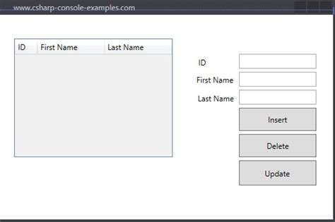 Wpf Entity Framework Select Insert Update Delete Programming