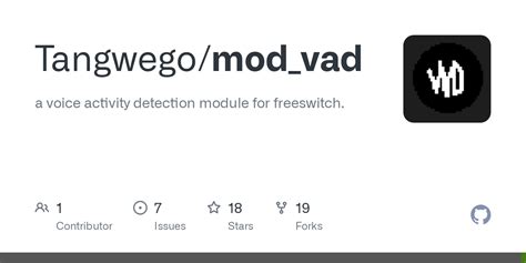 GitHub Tangwego Mod Vad A Voice Activity Detection Module For