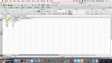 How To Use Ceiling Function In Excel Youtube