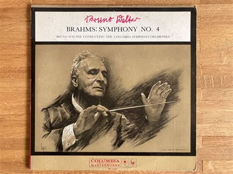 J Brahms Symphony No 4 Bruno Walter The Columbia Symphony Kaufen