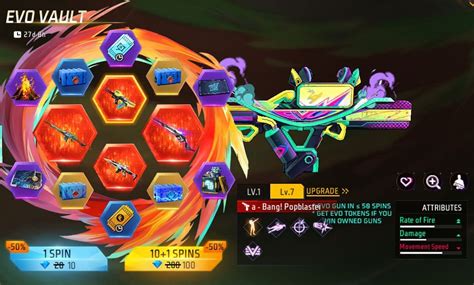 Evo Vault Rewards Price How Get It Free Fire MAX म नय Evo Vault इवट इनम कमत और