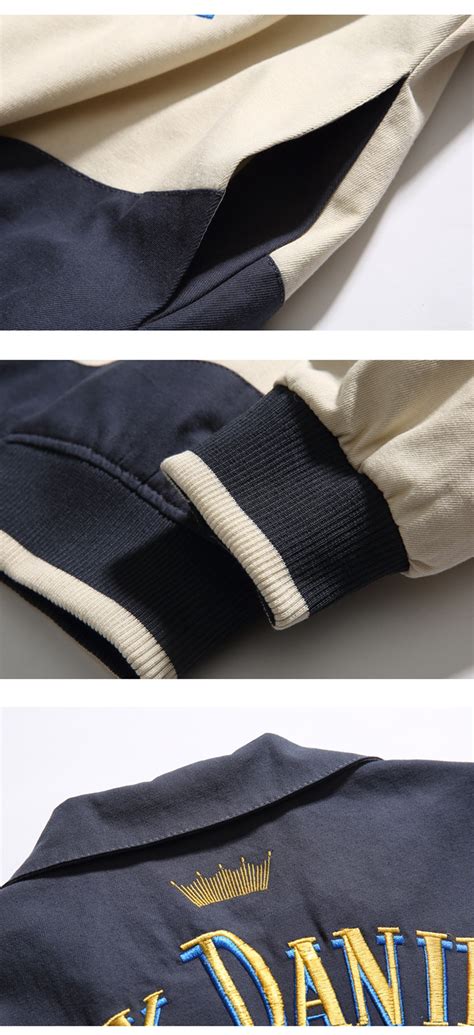 Haruja Patchwork Stadium Motorcycle Jacket