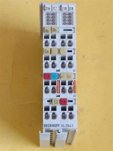 beckhoff kl2541 motion interface stepper motor terminal w incremental