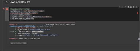 去到下载结果的步骤时遇到一个error，有人知道怎么解决吗？ · Issue 724 · Xinntaoreal Esrgan · Github