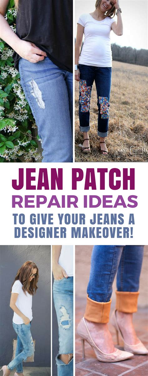 Jean Patch Repair Ideas At Last No Need To Throw Out Your Favourite