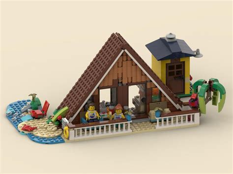 Lego Moc 31118 A Frame Cabin By Dafeld Rebrickable Build With Lego