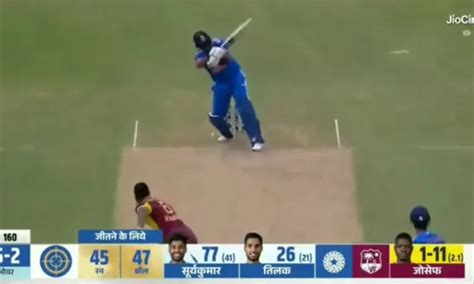Suryakumar Yadav Smashed The Most Stunning 360 Degree Six Vs West Indies
