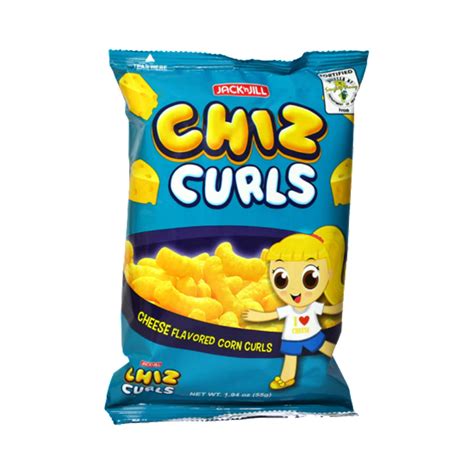 Jackandjill Chiz Curls 55g Oceanic Supermarket