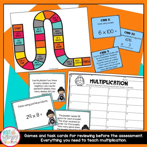 Multiplication Unit With Activities For FOURTH GRADE Not So Wimpy Teacher