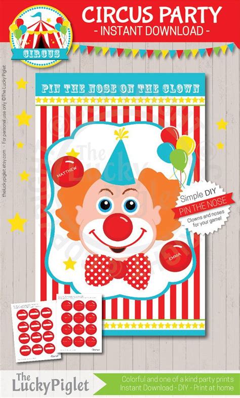 Pin On Circus Party