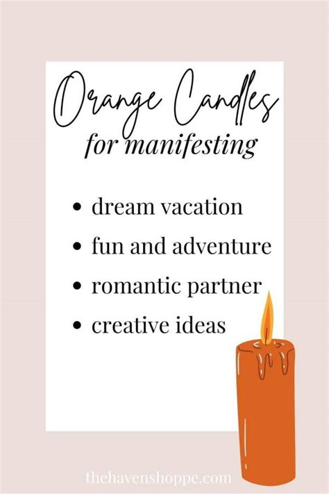 How To Use Candle Colors For Manifesting Your Upgrades The Haven Shoppe