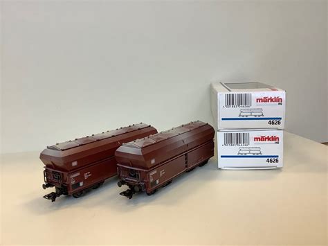 Märklin H Modeltrein goederenwagon Onderlosser met klapdeksels DB Catawiki