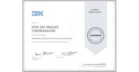 siva sai prasad tirumanagiri on linkedin completion certificate for