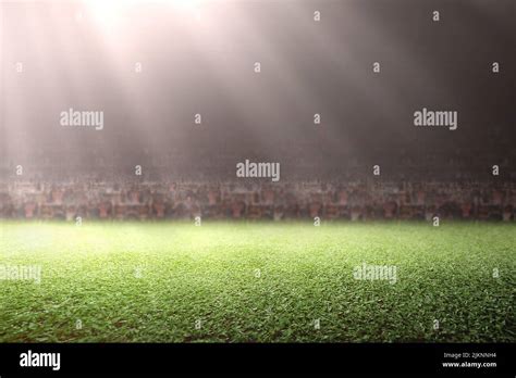 Green Grass With Sunlight Background Stock Photo Alamy