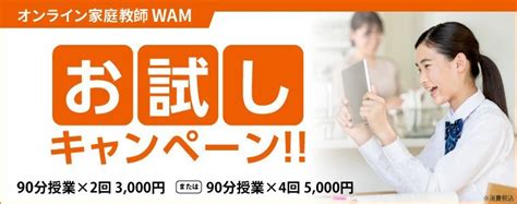 オンライン家庭教師wamの料金を他塾と比較検討した料金の評判は？