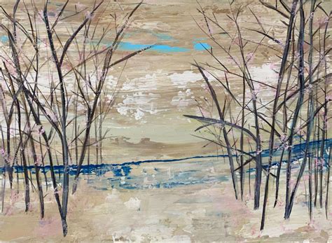 Naked Trees Abstract Expressionism Robbie Kaye