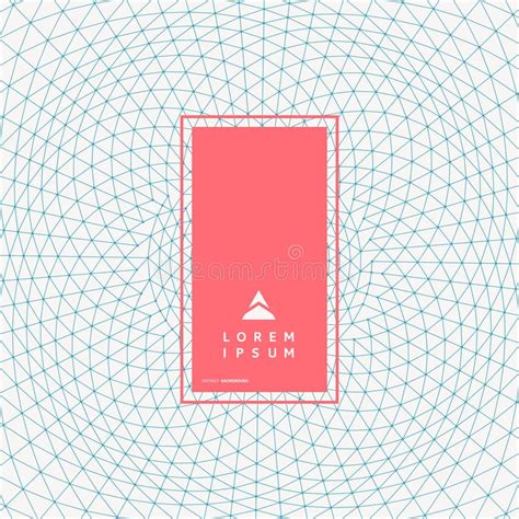 Abstract Science Or Technology Background Graphic Design Network Illustration Stock Vector