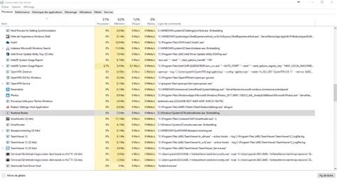 Runtime Broker Présentation Et Utilisation Cpu Et Mémoire