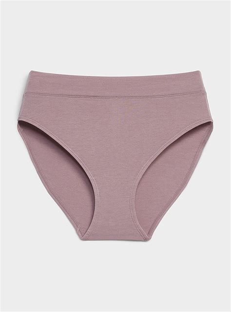 Essential Ultra Comfortable High Waist Bikini Panty Organic Cotton And